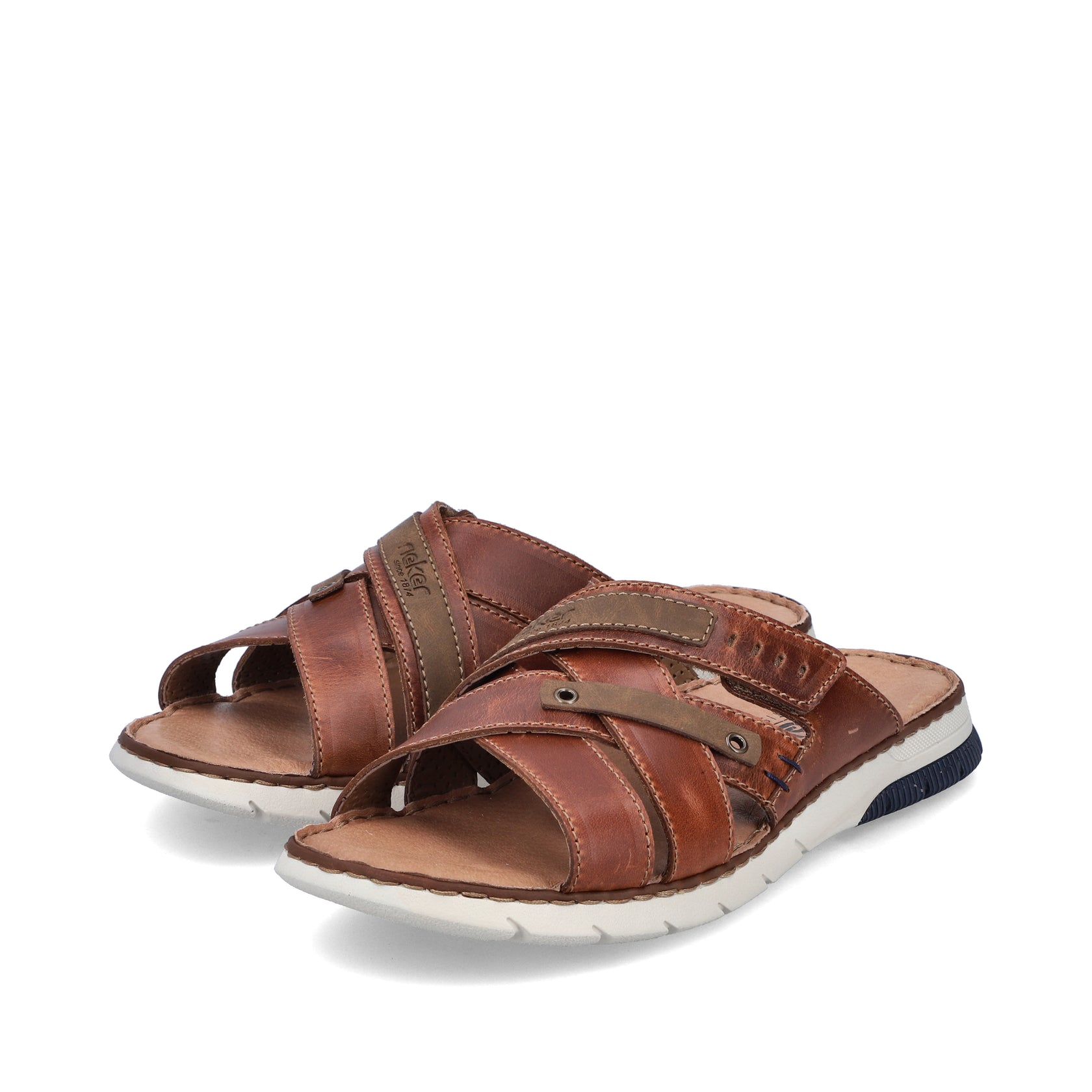 Tan Crisscross Sandal | Quarks Shoes