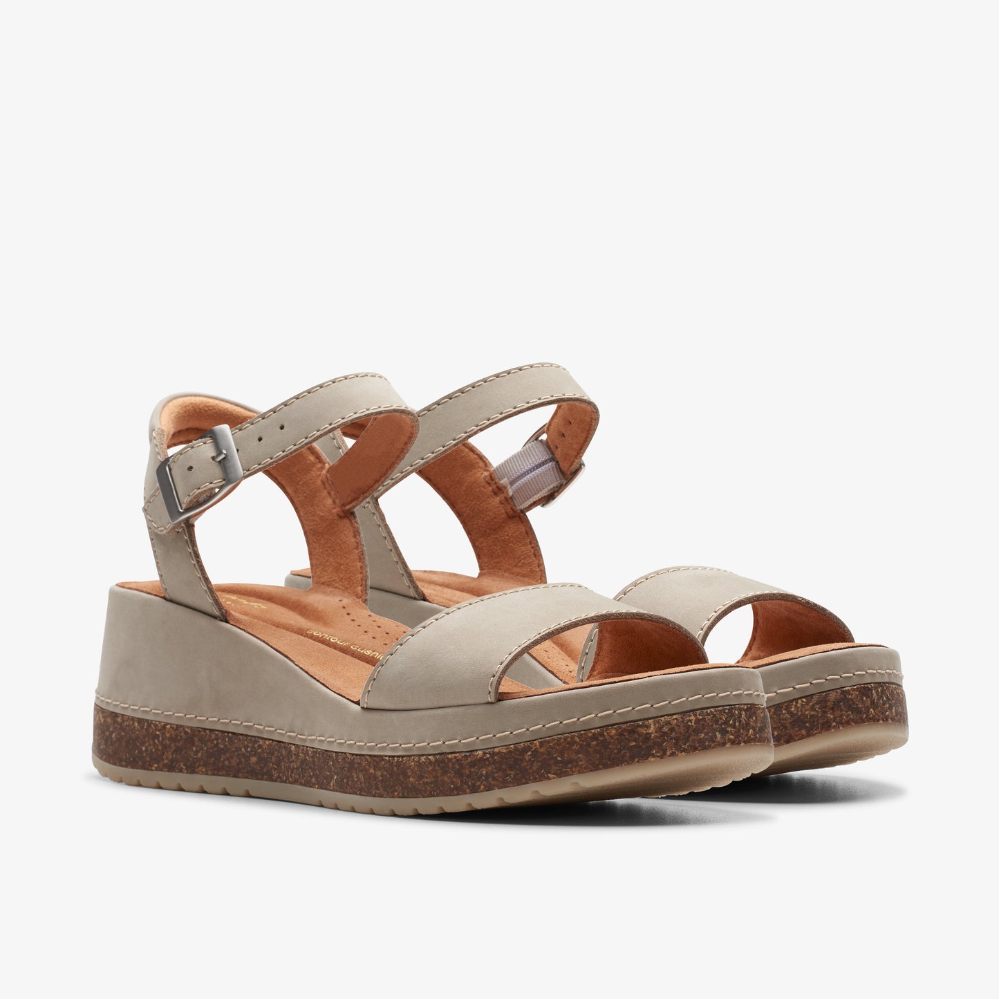 Kassanda Lily Nubuck Stone Nubuck | Quarks Shoes