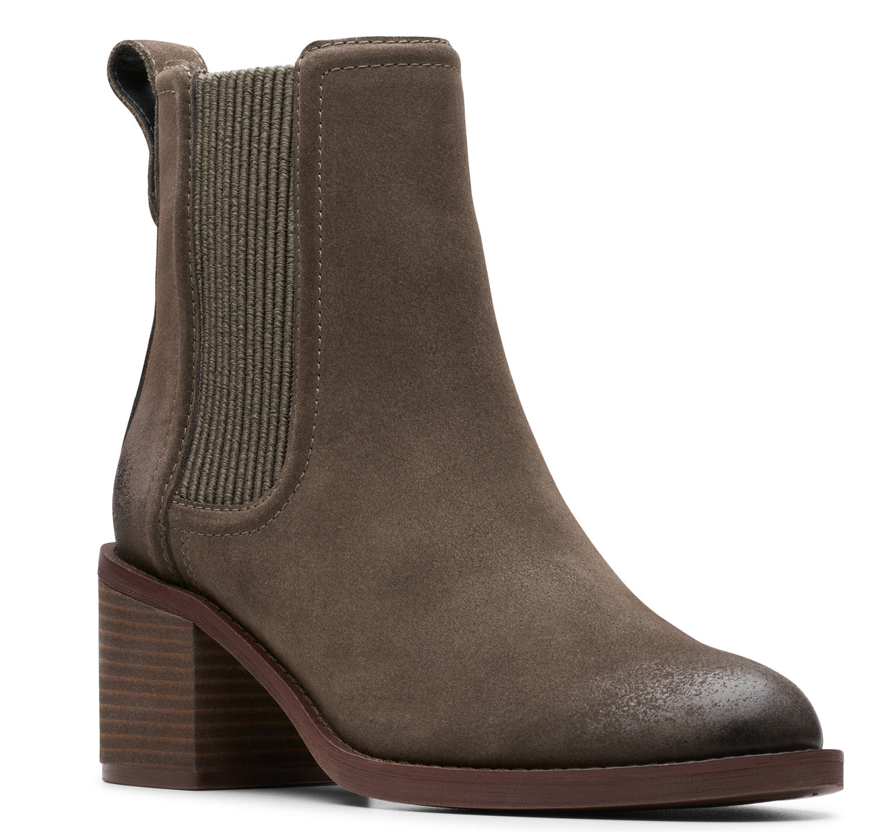 Chamberly Top Suede Mole Grey | Quarks Shoes