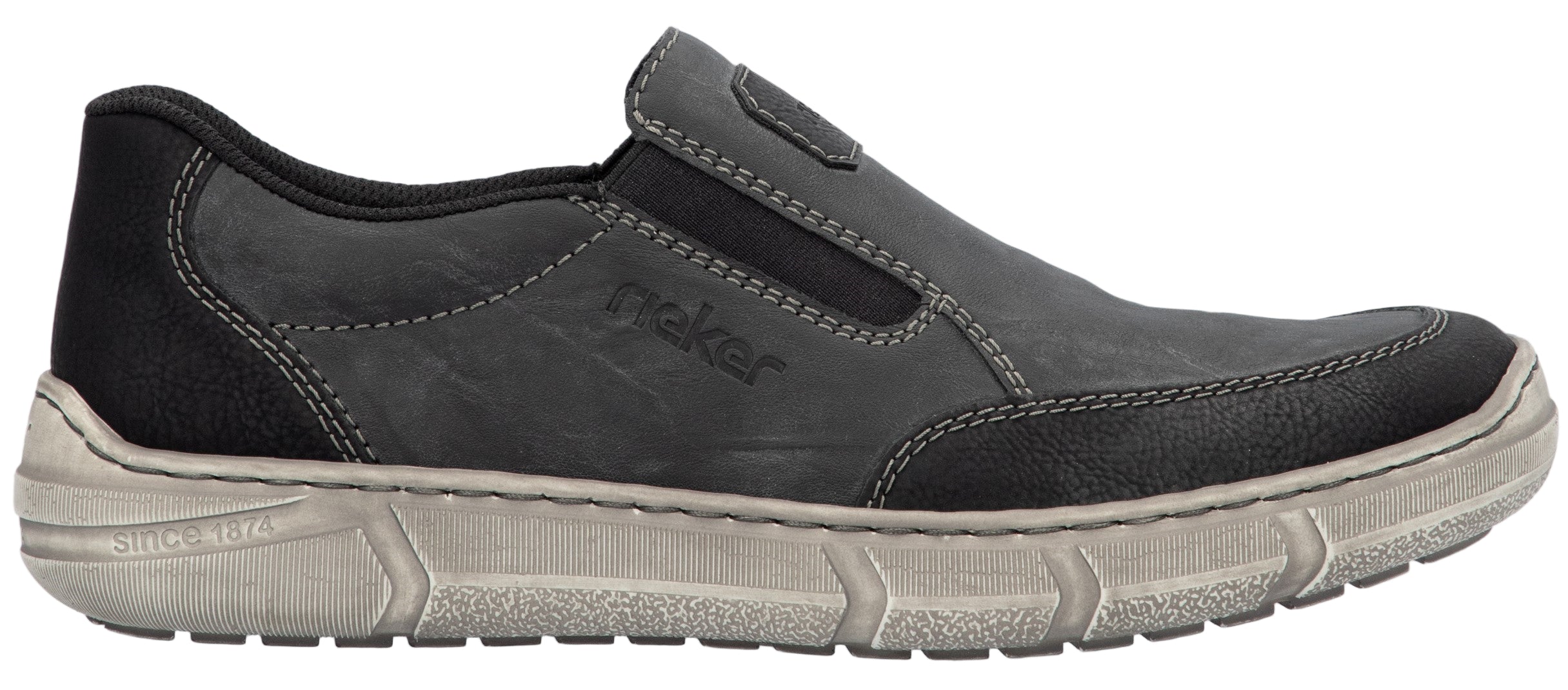 Grey Slip On Shoe – Quarks Shoes