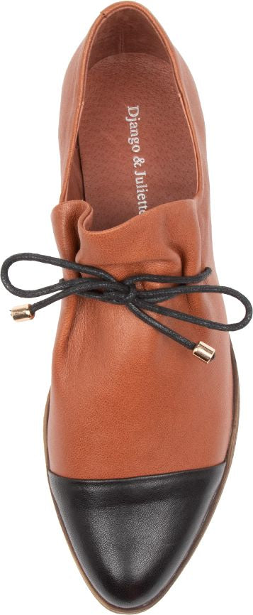 Kotty Black Cognac | Quarks Shoes