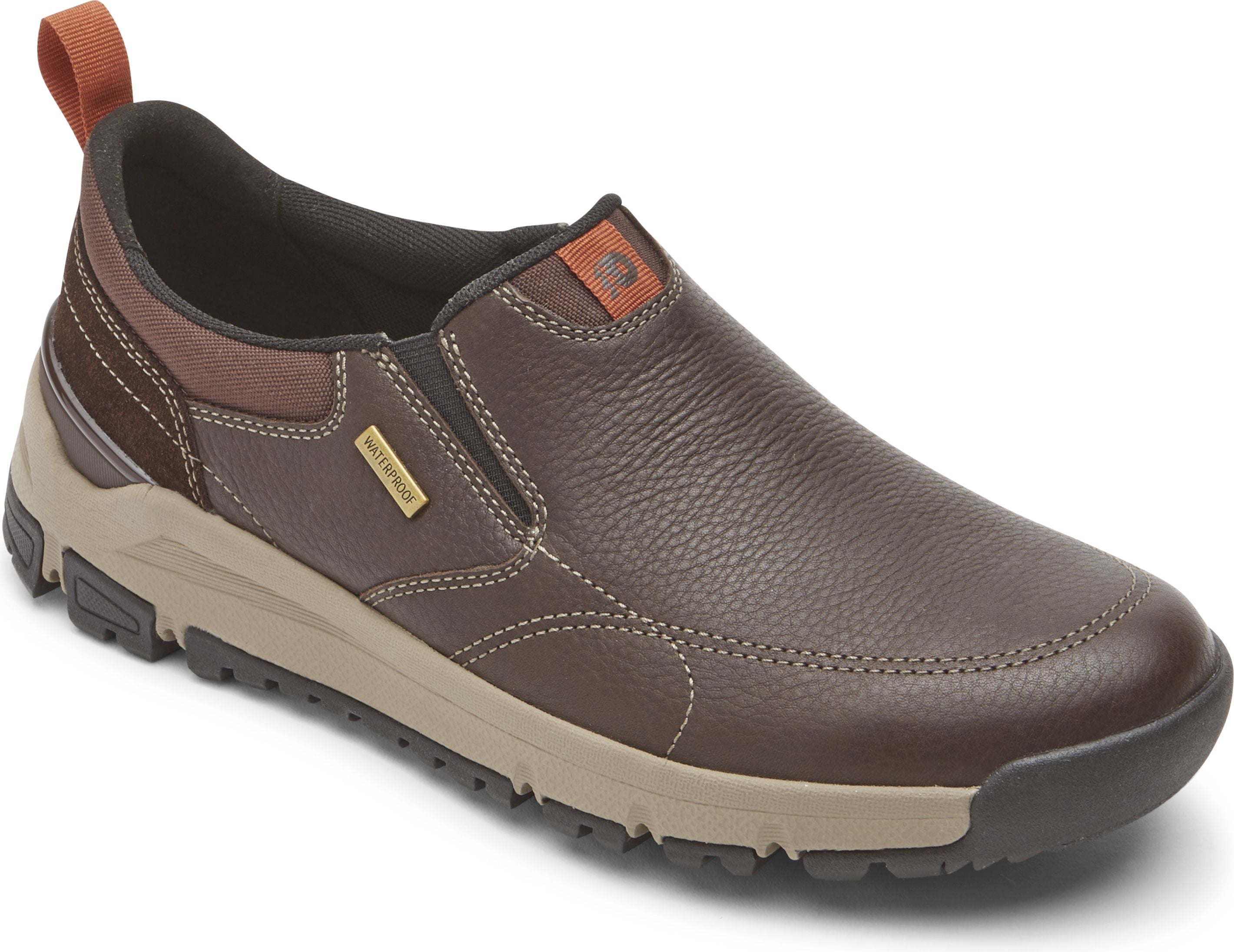 Glastonbury Gslipon Brown - Extra Wide – Quarks Shoes