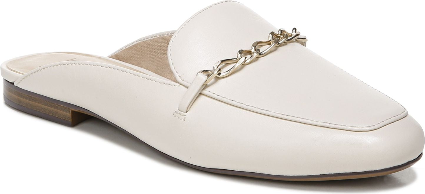 Emiline Mule Porcelain Skin Leather - Wide – Quarks Shoes