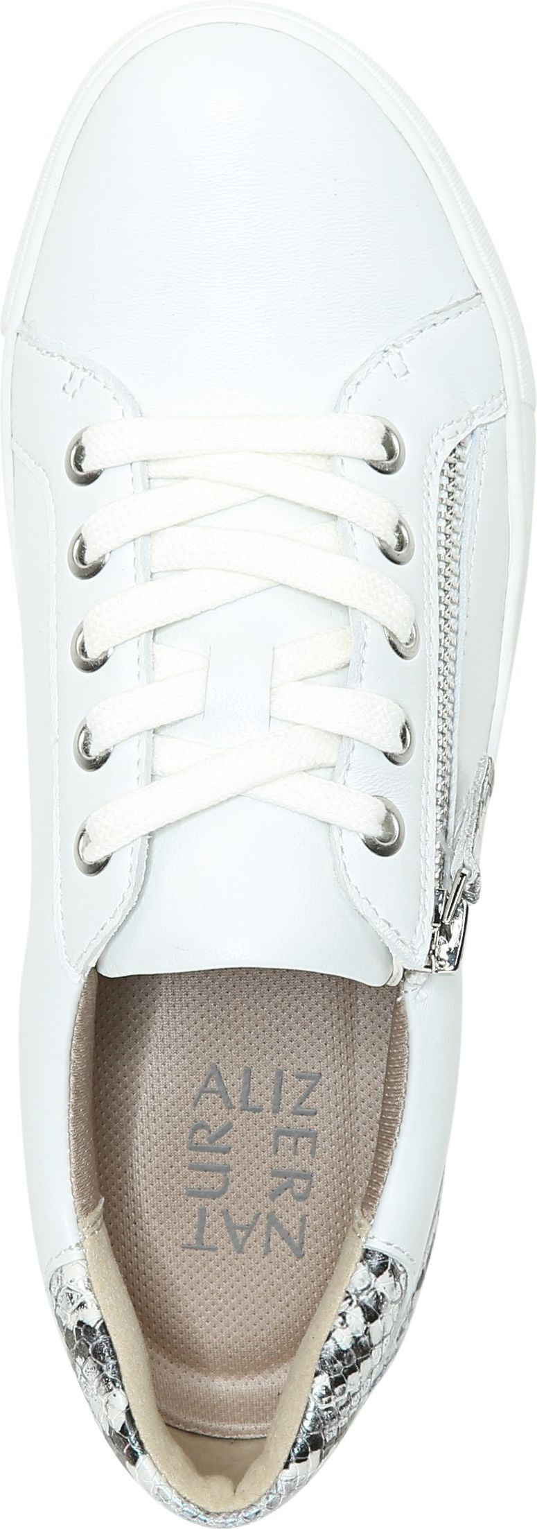 Macayla White Multi Leather – Quarks Shoes