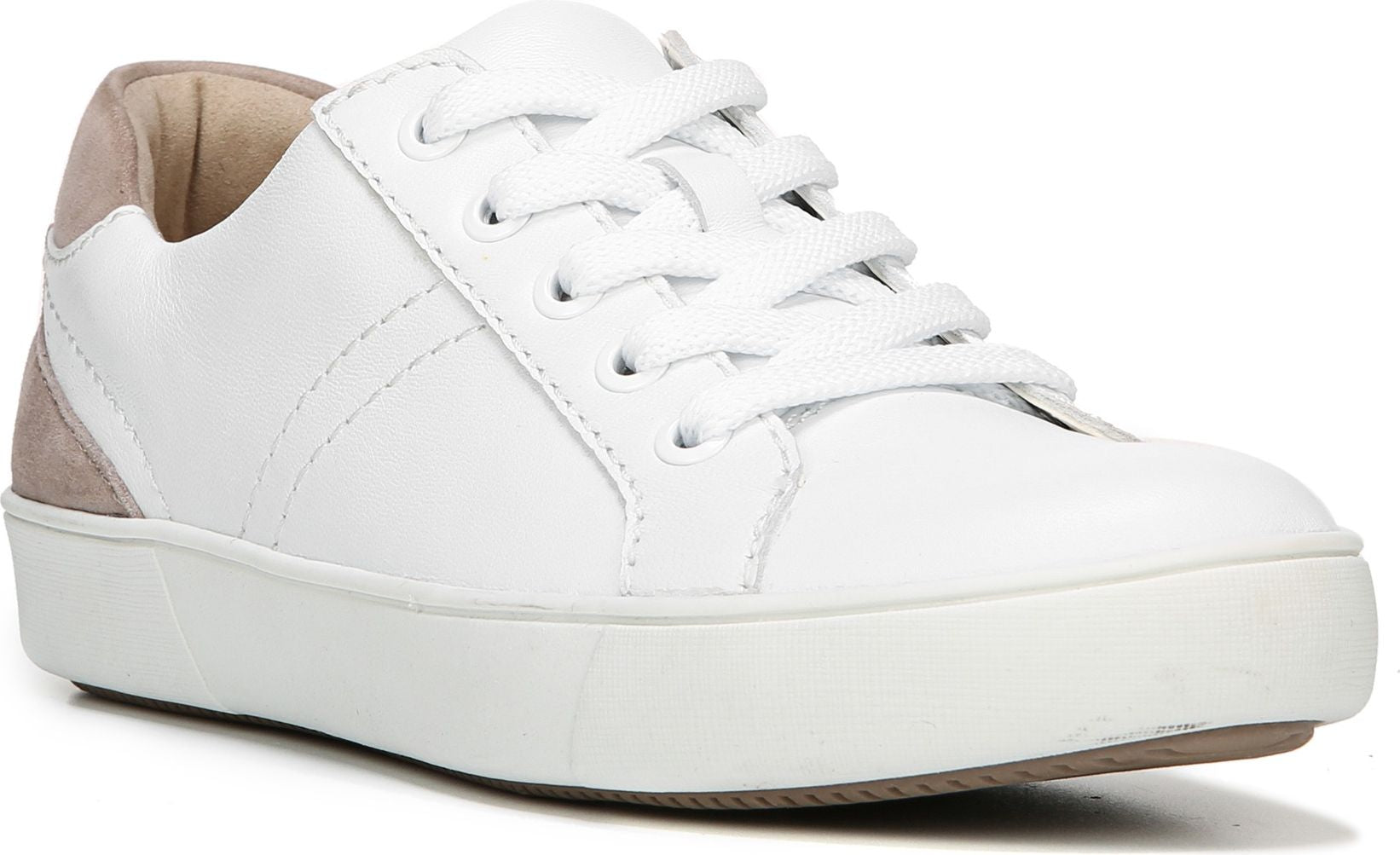 Morrison White Leather - Wide – Quarks Shoes