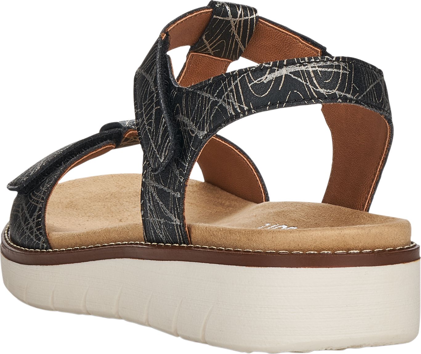 Black Velcro Sandal – Quarks Shoes