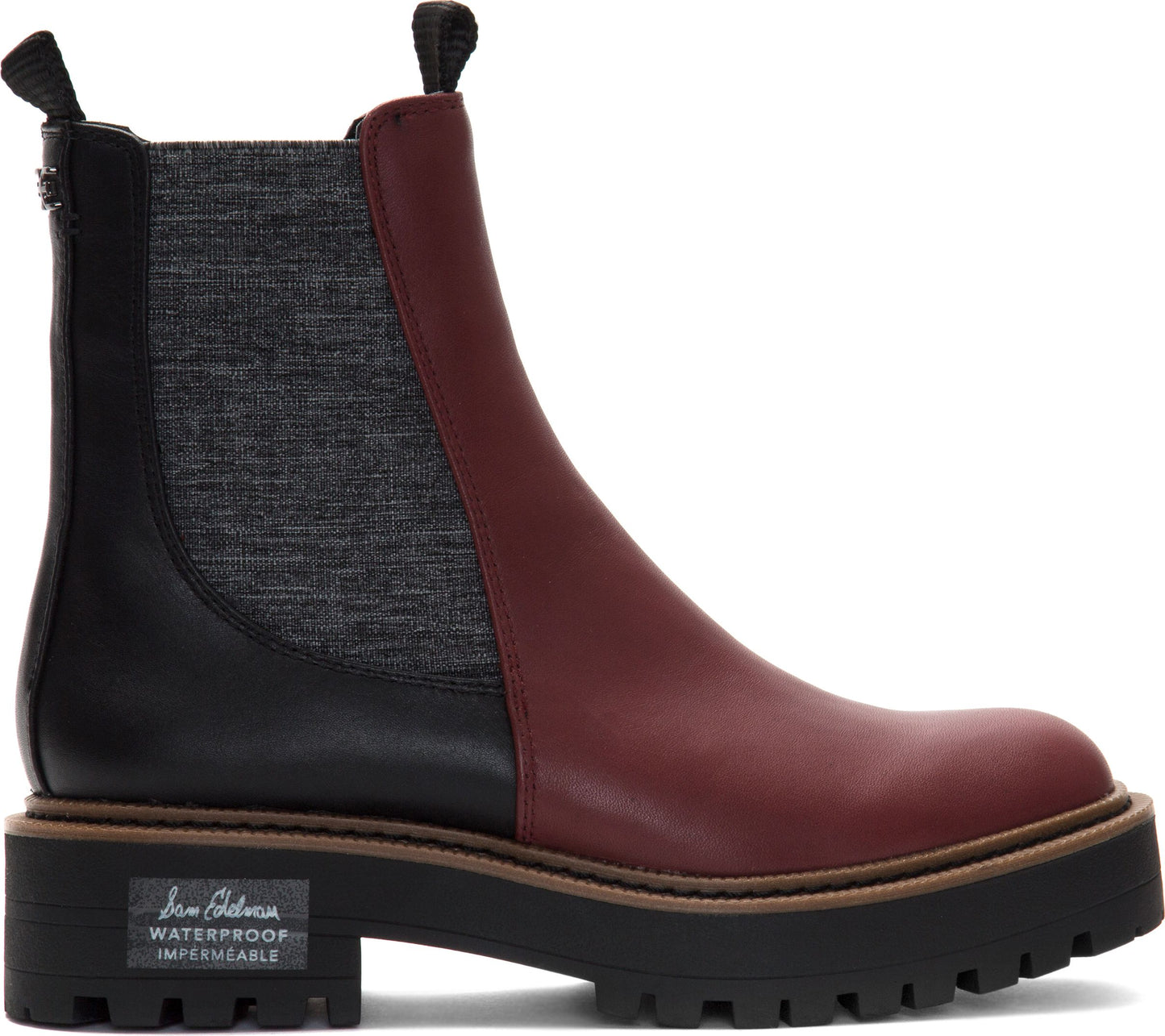 Laguna WP Deep Bordeaux/Black – Quarks Shoes