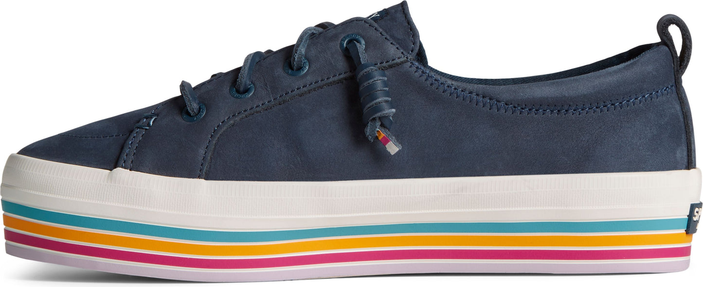 Crest Vibe Platform Navy | Quarks Shoes