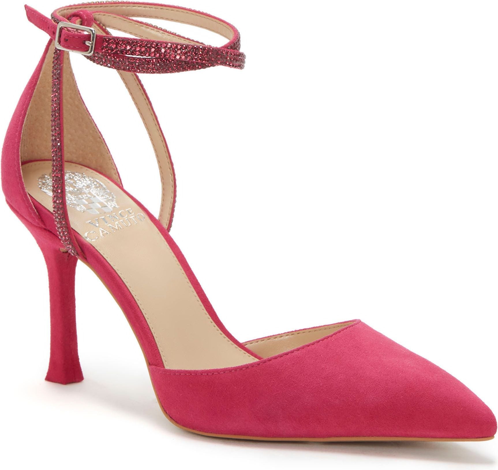 Ketrinda True Suede Raspberry Magenta – Quarks Shoes